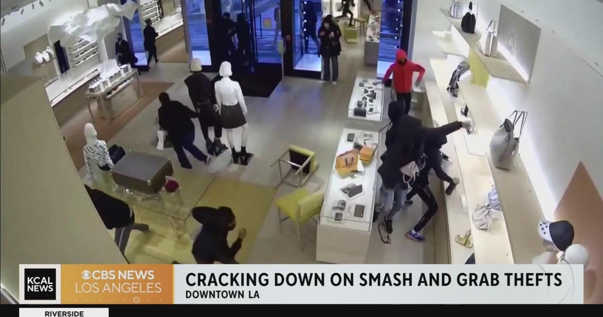 L.A. law enforcement leaders blame 'mob robs' on zero-bail policy - CBS ...