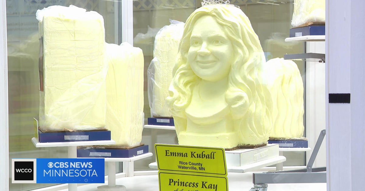 Minnesota State Fair artist uses 900 pounds of butter for sculpted ...