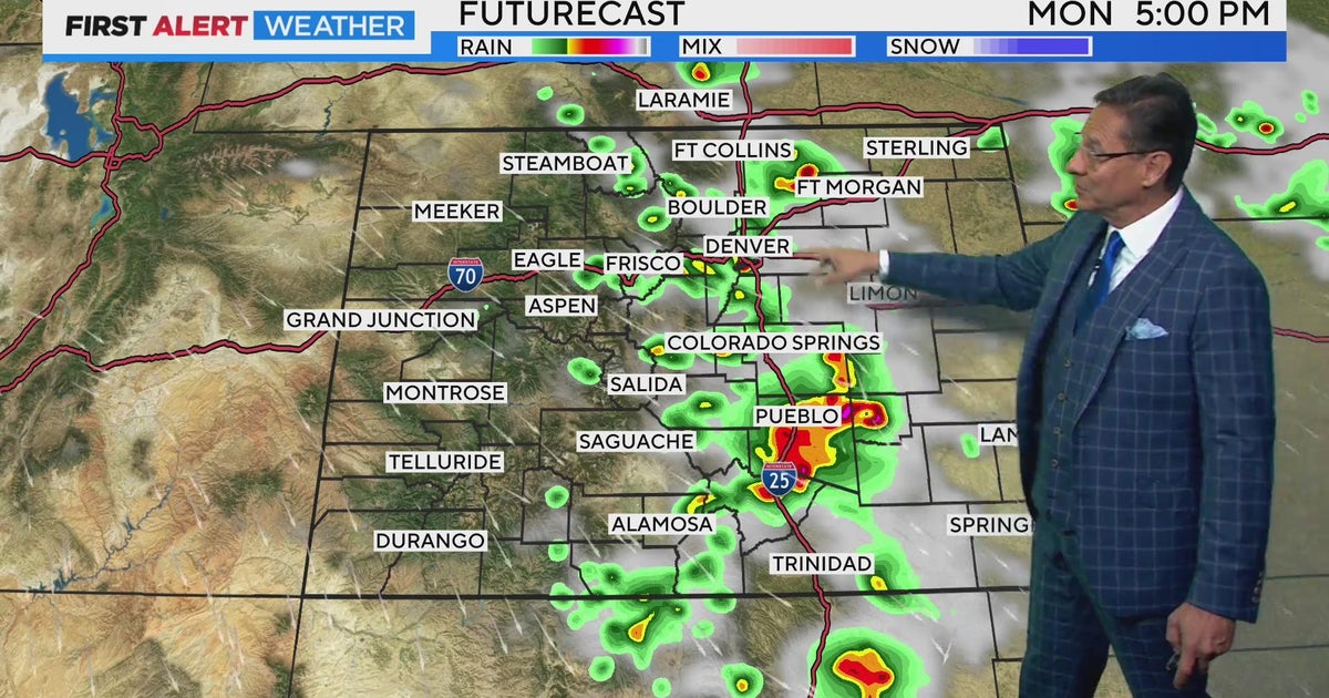 Foggy start, midday sun and thundershowers for the afternoon drive ...