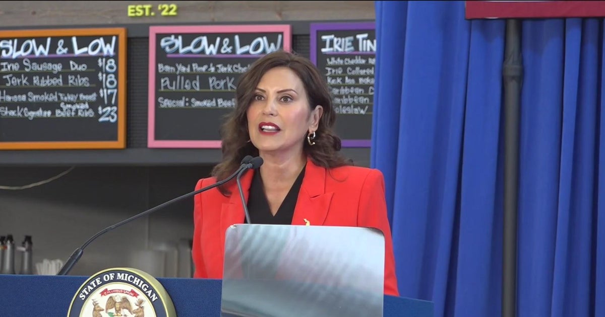 Gov. Gretchen Whitmer outlines policy goals for the rest of 2023 - CBS ...