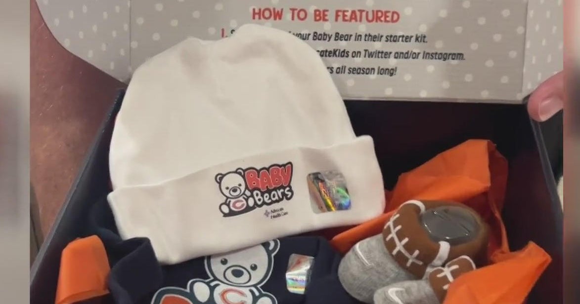 Bears delivering 'Welcome to the team' boxes to newborns at Advocate ...