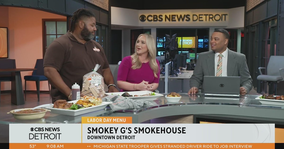 Smokey G's Smokehouse offers Labor Day menu - CBS Detroit