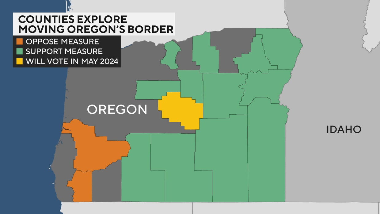 Secession: Why some in Oregon want to become part of Idaho - CBS News