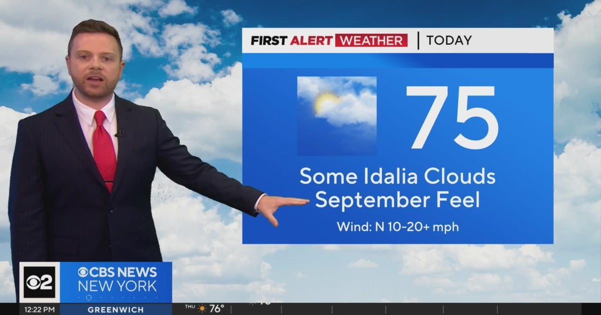 First Alert Weather: CBS New York's Thursday afternoon update - 8/31/23 - CBS New York