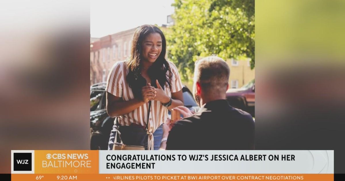 Congratulations to WJZ's Jessica Albert on her engagement! - CBS Baltimore