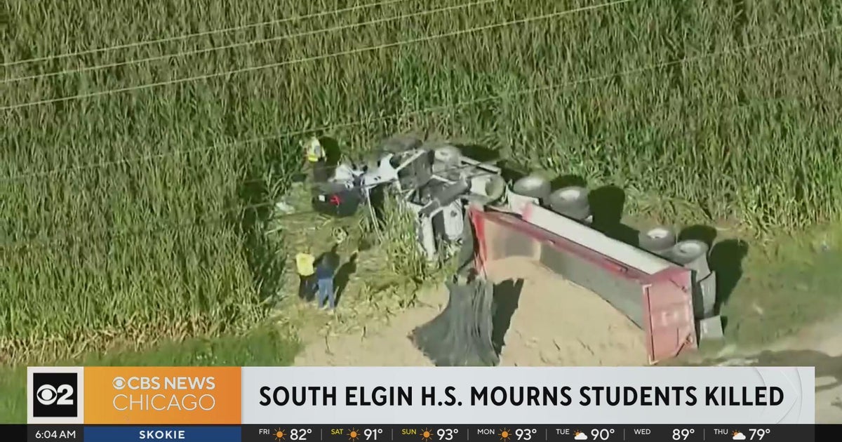South Elgin High School Mourning Students Killed In Crash Cbs Chicago