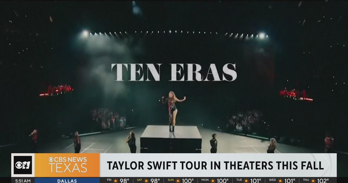 Taylor Swift is bringing her Eras Tour to the big screen - CBS Texas