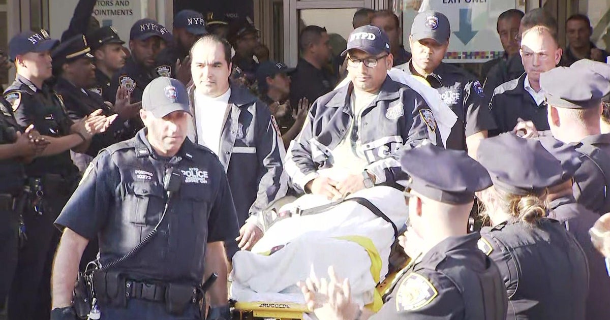 NYPD Officer Christopher Campos released from hospital after being ...