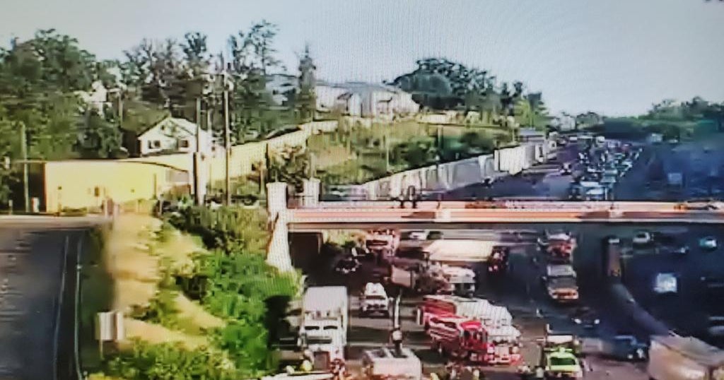 Fuel spill temporarily prompts lane closures on I-695 outer loop in ...