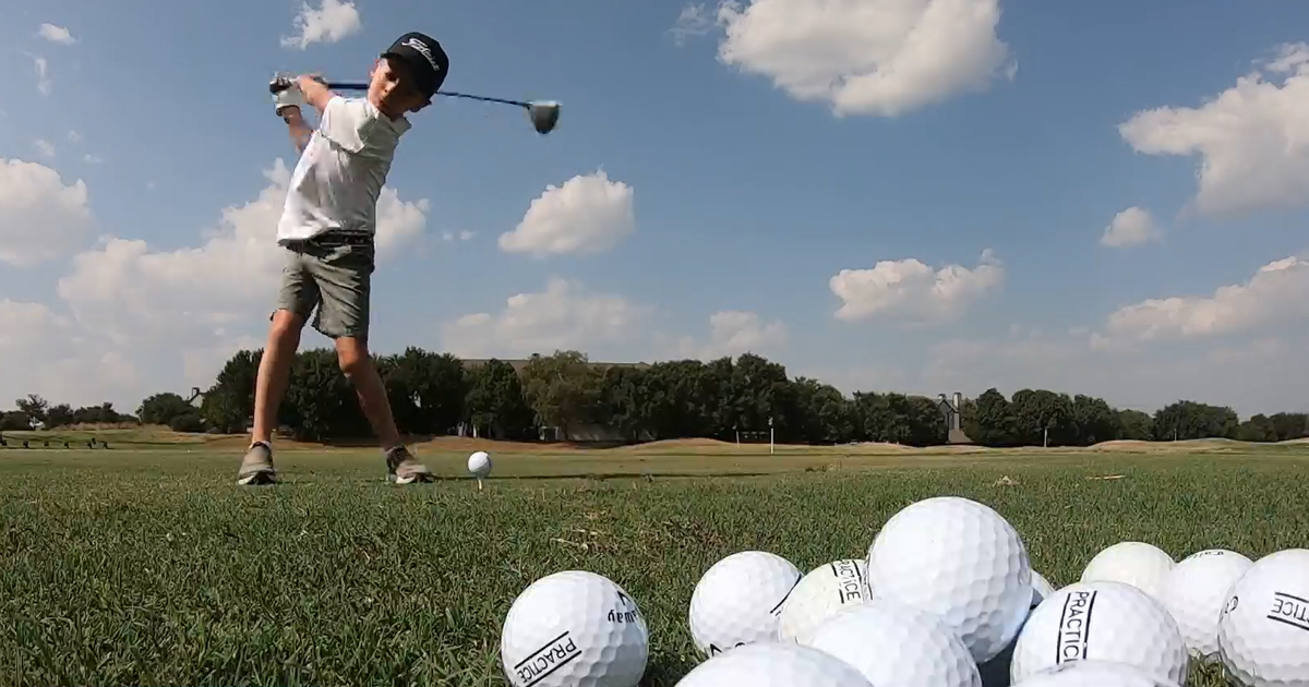 How a 5-year-old golf prodigy found his world championship swing - CBS ...