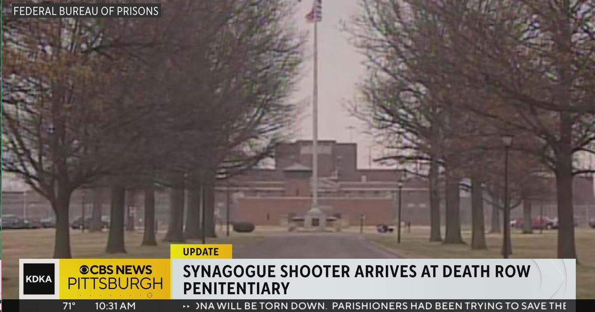 Robert Bowers arrives at death row - CBS Pittsburgh