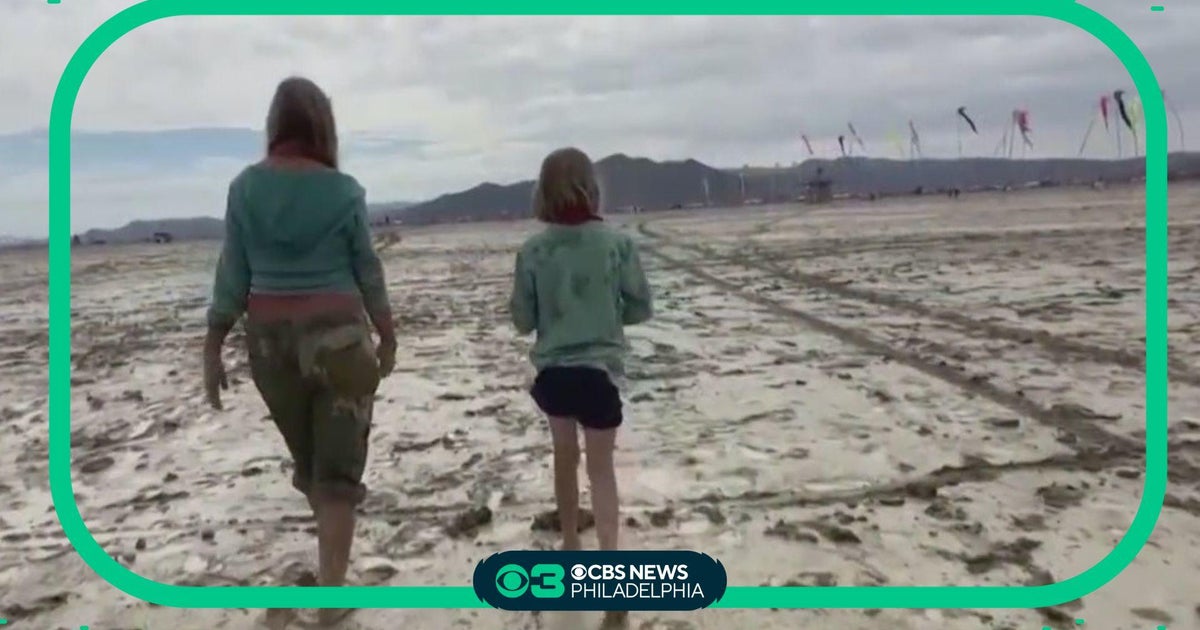 Burning Man Festival: Torrential rain leaves thousands stranded in Nevada - CBS Philadelphia