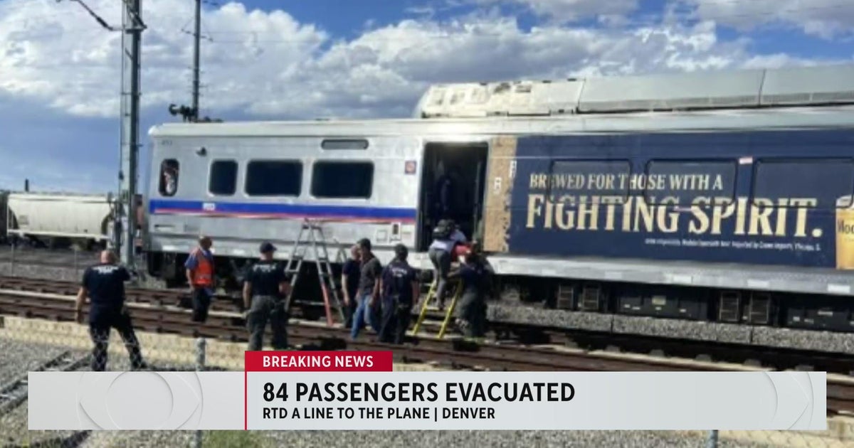 84 passengers evacuated from A Line train after power outage - CBS Colorado