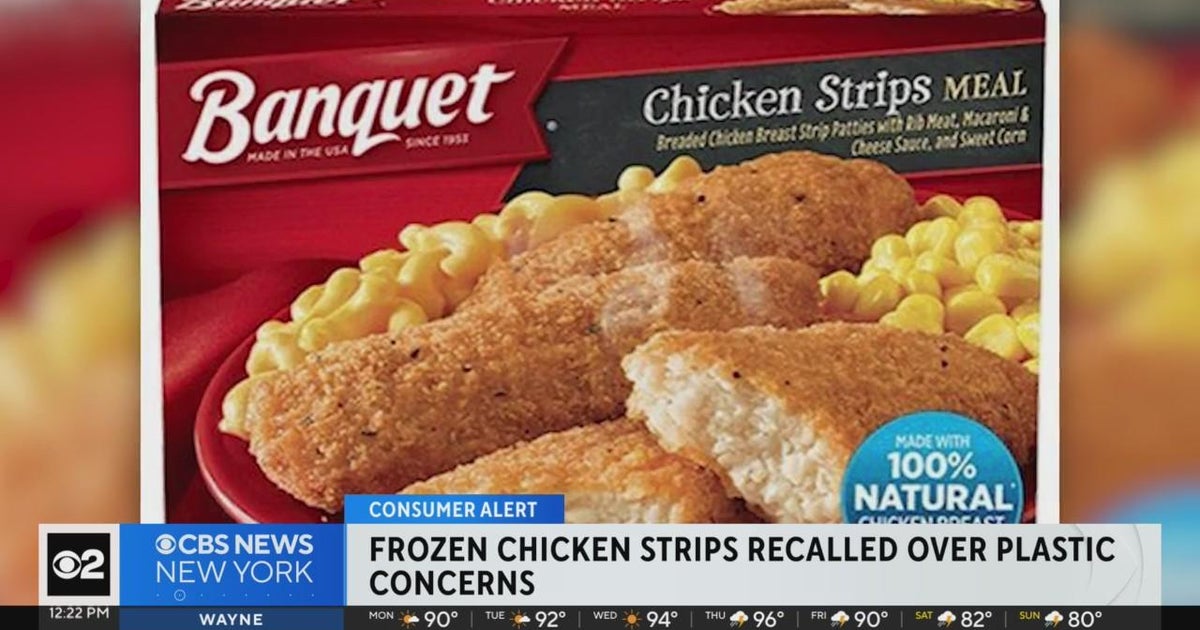 Conagra Brands recalls 245,000 lbs. of frozen chicken strips - CBS New York