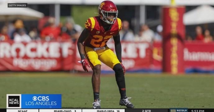 USC's Ceyair Wright having success with dual careers - CBS Los Angeles