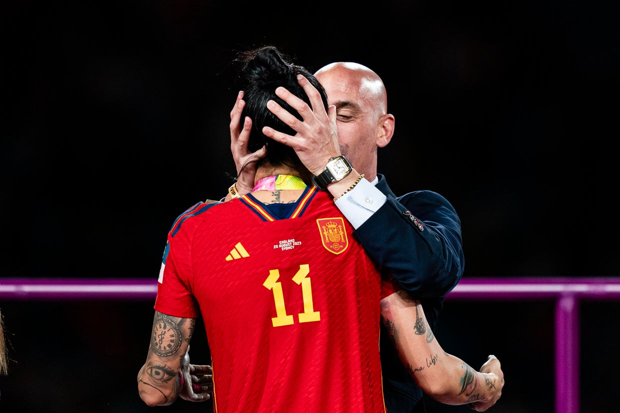 Spanish women's soccer coach who called World Cup kissing scandal "real ...