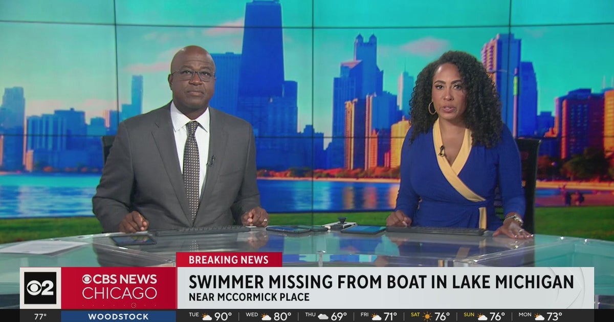 Swimmer Missing From Boat In Lake Michigan Cbs Chicago