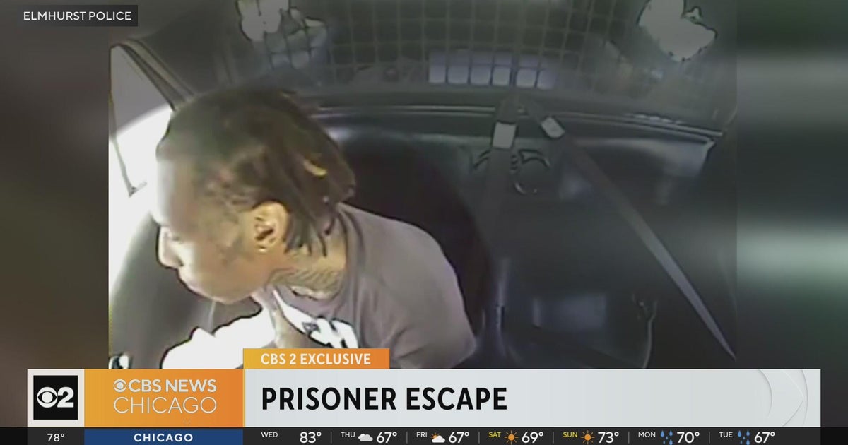 Exclusive Video: Prisoner escapes custody in Elmhurst - CBS Chicago