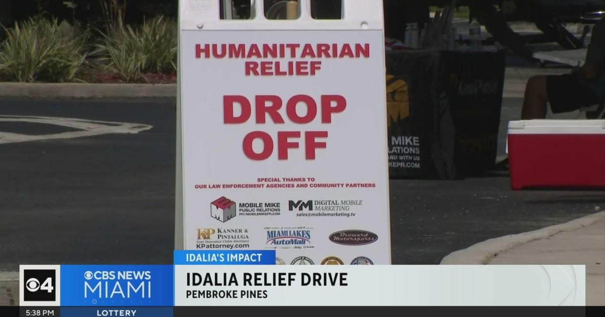 Global Empowerment Movement to help those affected by Hurricane Idalia - CBS Miami