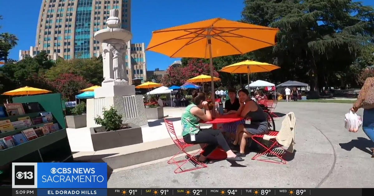 Businesses, nonprofits continue revamping of Sacramento’s Cesar Chavez Park - CBS Sacramento