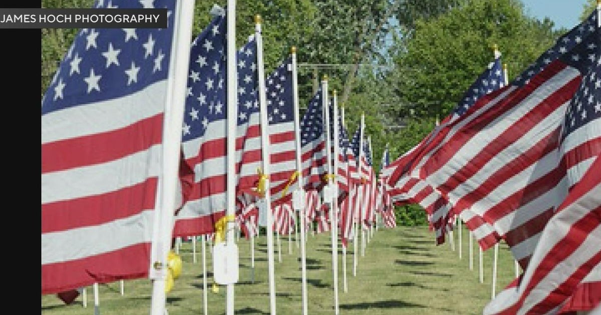 Friday Flyover: Field of Honor - CBS Chicago