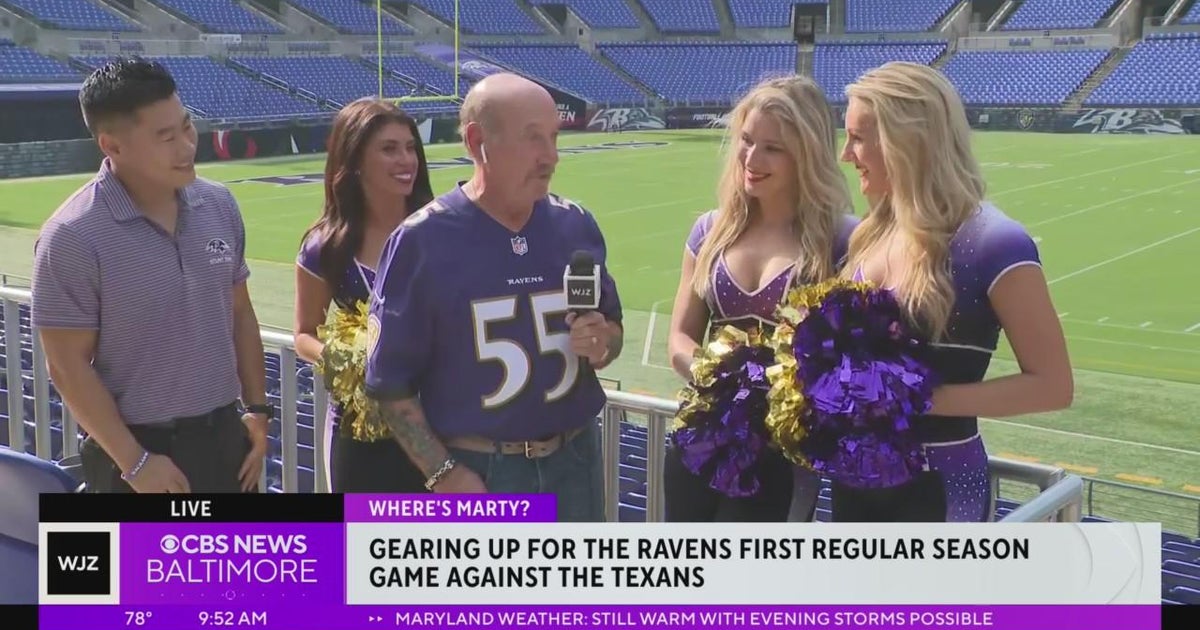 Where's Marty? Learning more about the work of the Ravens Cheerleaders ...