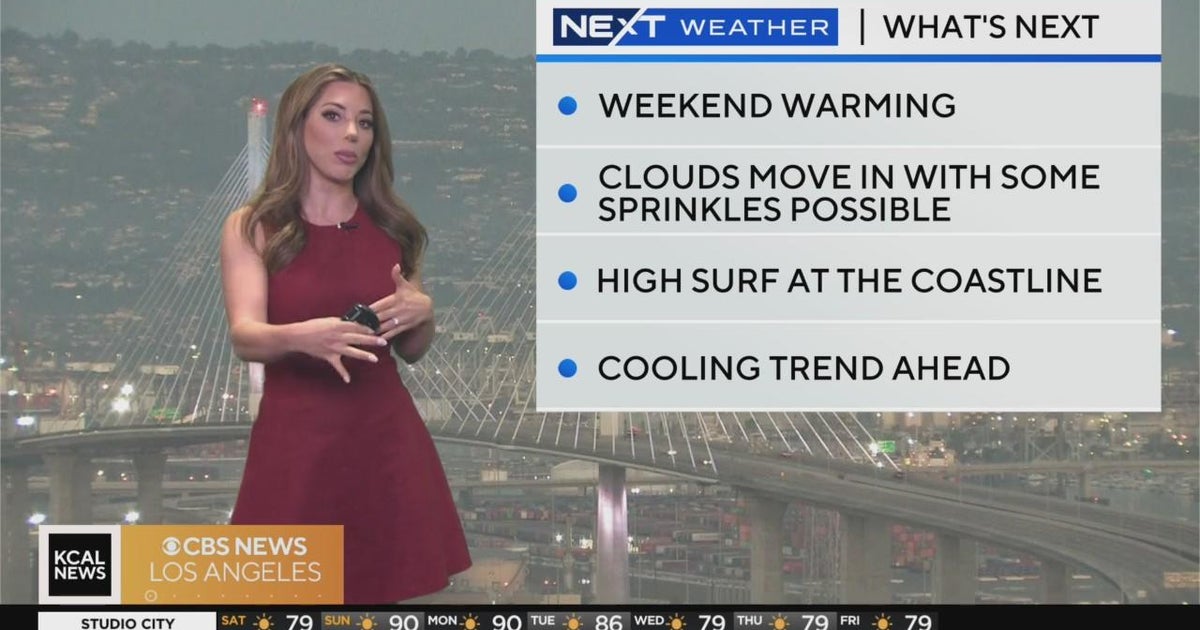 Alex Biston’s weather forecast (Sept. 9) - CBS Los Angeles