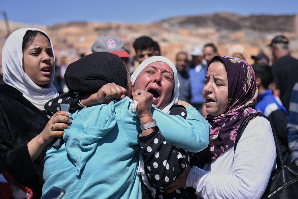 Morocco earthquake: Photos show widespread devastation - CBS News