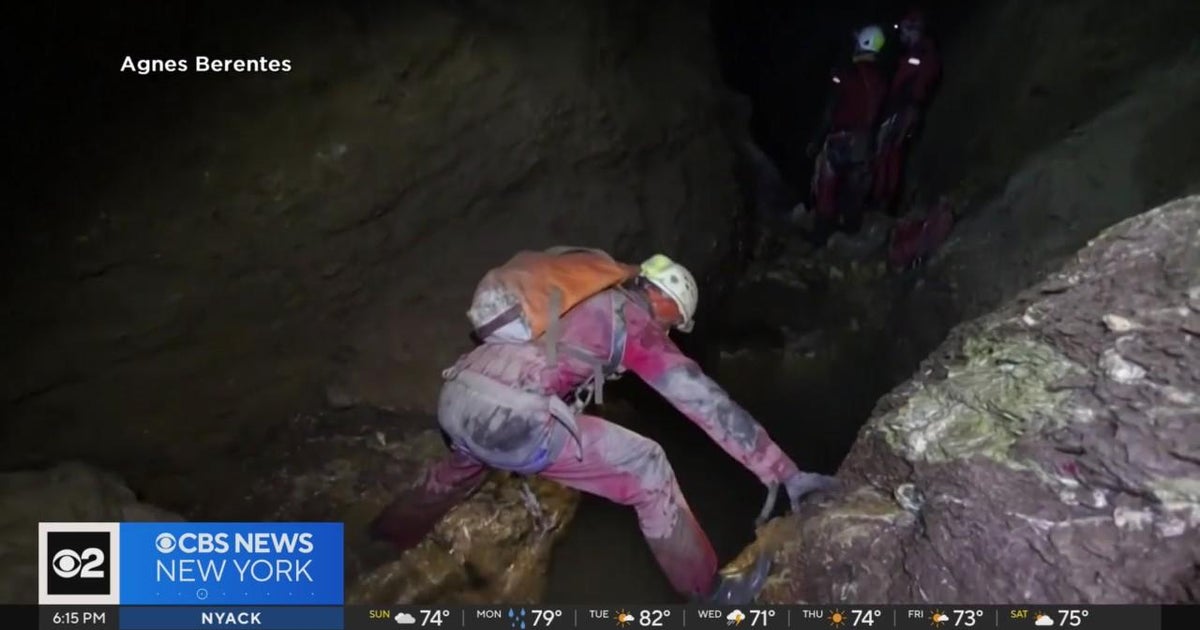 Progress being made in operation to save sick explorer from cave in ...