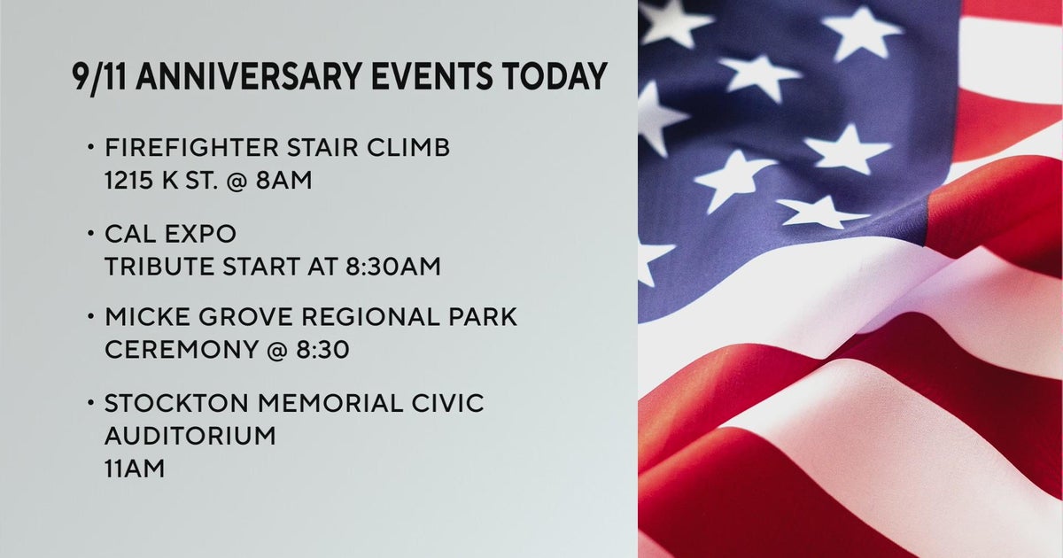 Several 9/11 observances happening in the Sacramento area - CBS Sacramento