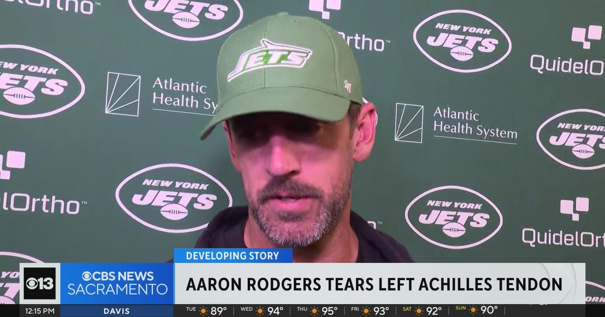 Aaron Rodgers out for the season with Achilles tendon injury, CBS ...