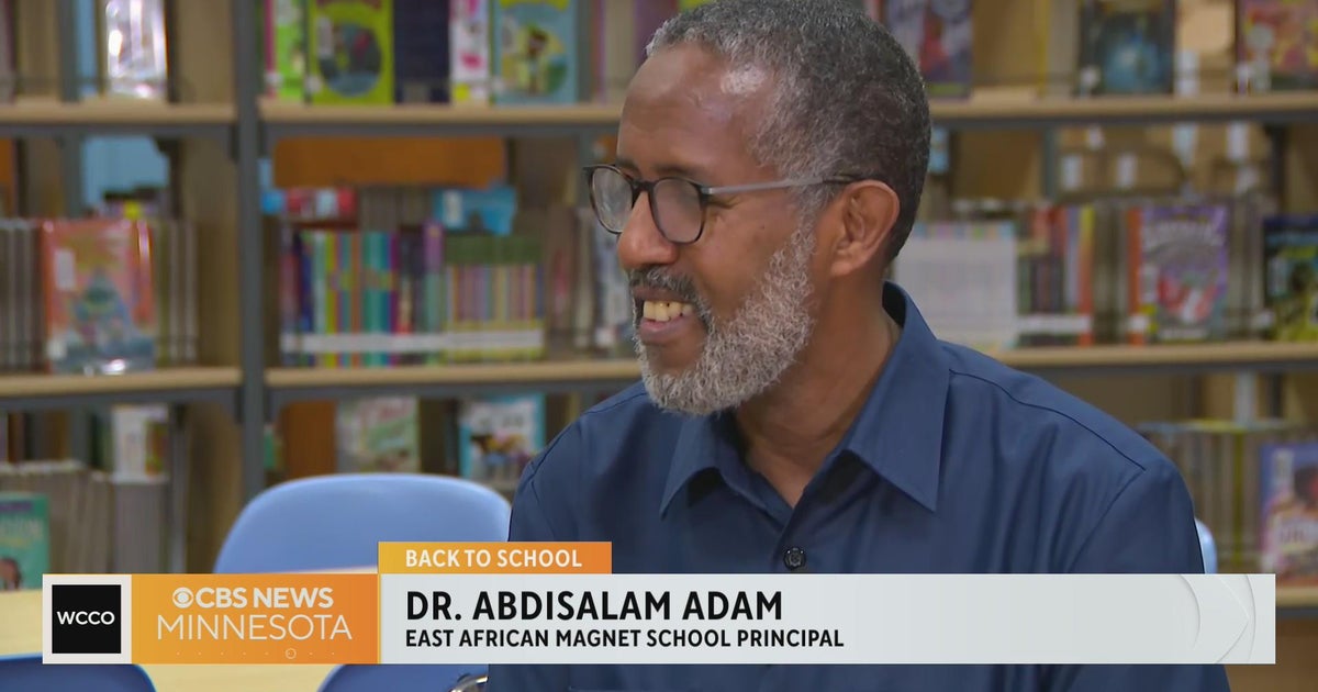 East African Magnet School Principal Dr. Abdisalam Adam on new school year - CBS Minnesota