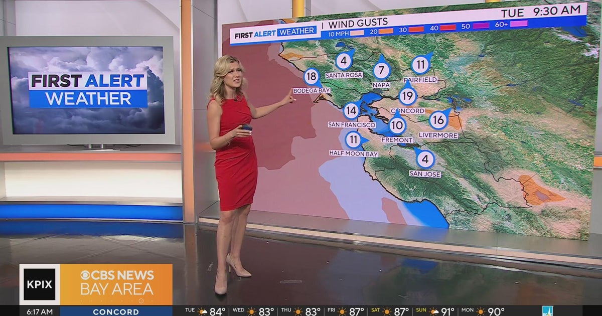 Tuesday morning First Alert Weather forecast 9/12 - CBS San Francisco