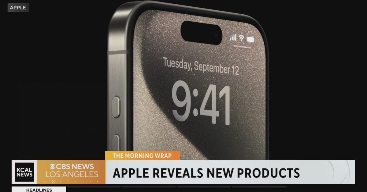 Apple reveals its new products - CBS Los Angeles
