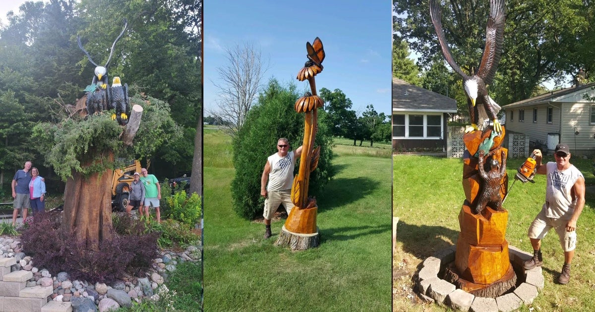 Meet the wrestler-turned-chainsaw artist whose been carving out magic ...