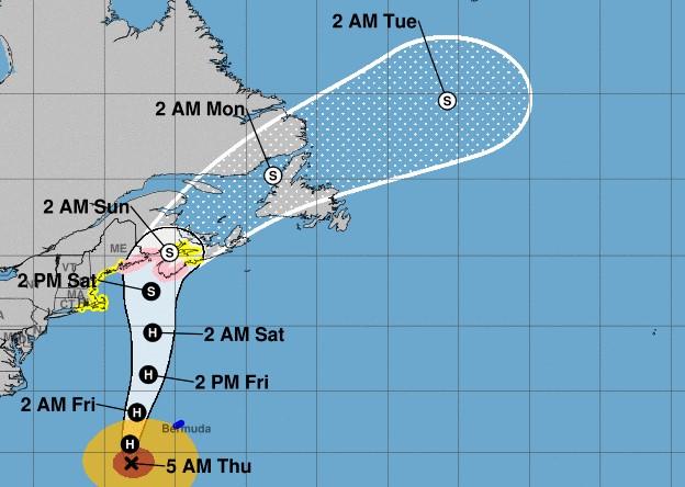Hurricane Lee, a Category 1, could pose threat to New England - CBS News