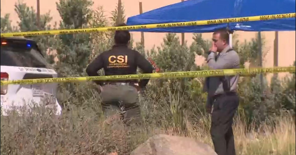 Deputies investigate gruesome death on Rancho Cucamonga sidewalk - CBS ...