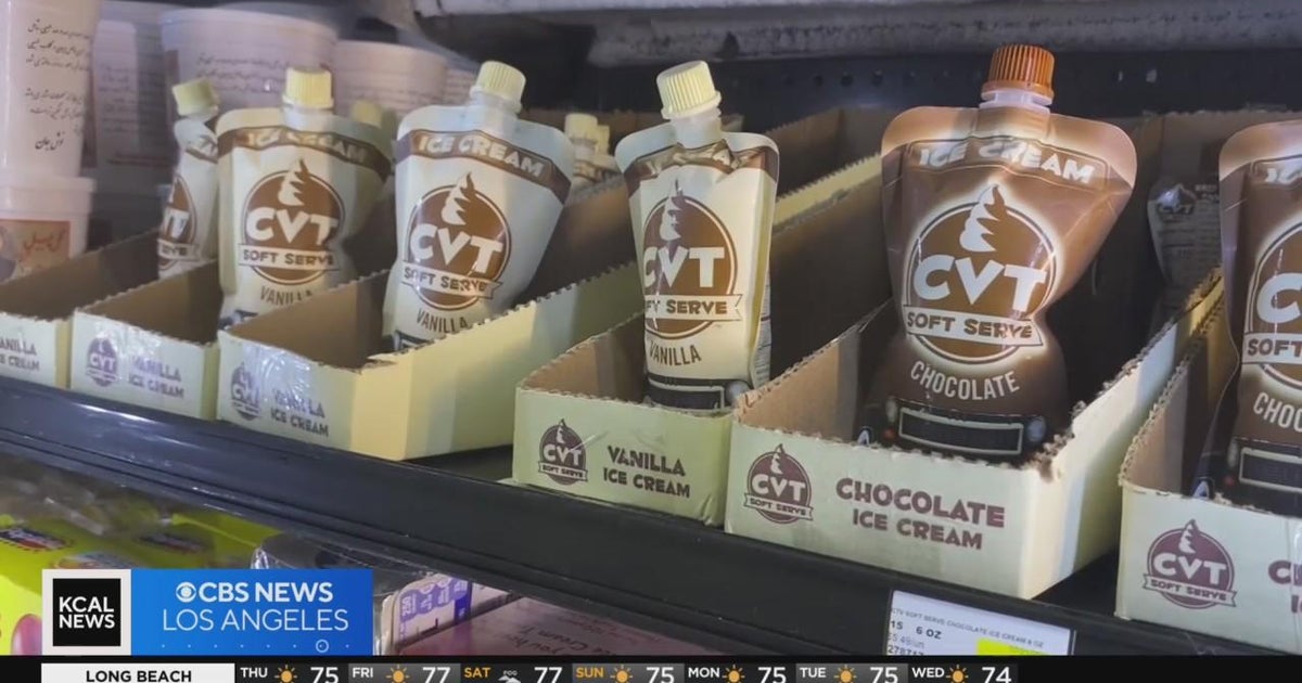 Want to eat ice cream on the go? Try this soft serve in a pouch. - CBS ...