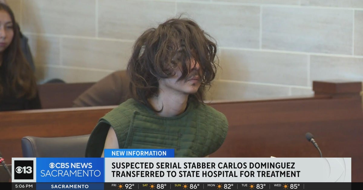 Suspected serial Davis stabber Carlos Dominguez moved to state hospital ...