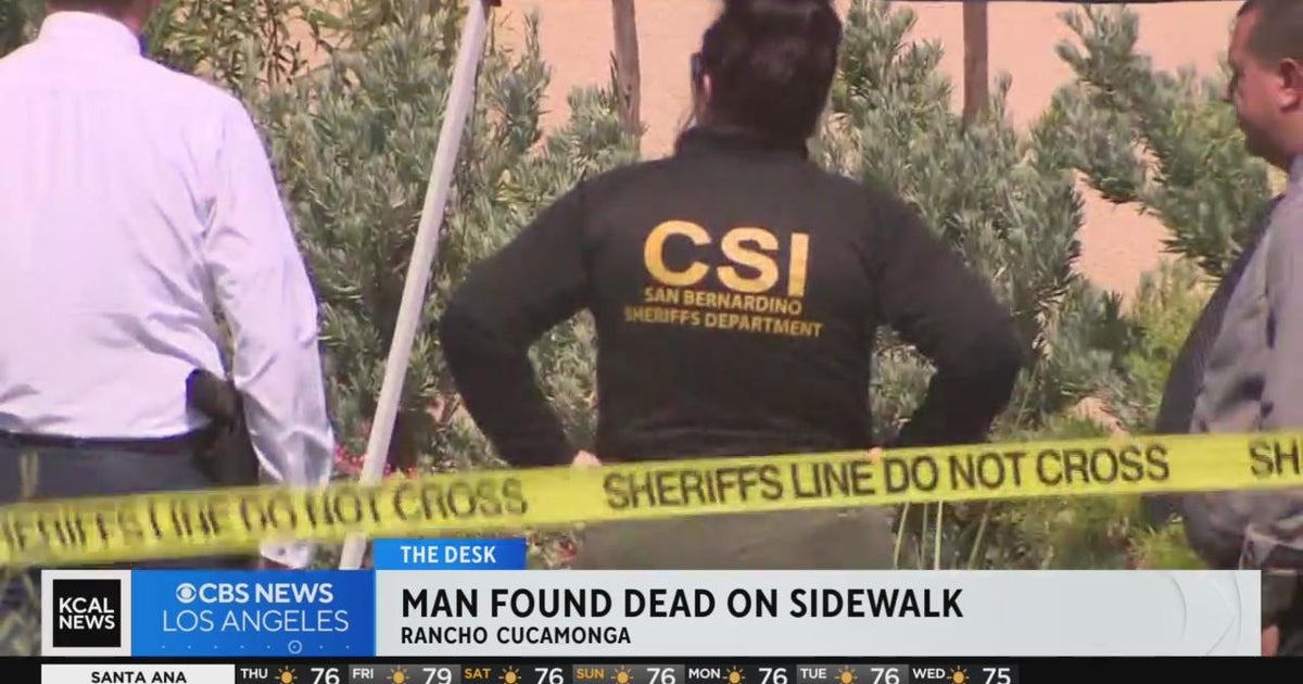 Authorities investigate gruesome death in Rancho Cucamonga - CBS Los ...