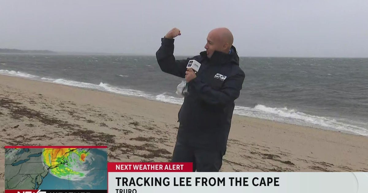 Tracking Lee from Cape Cod - CBS Boston