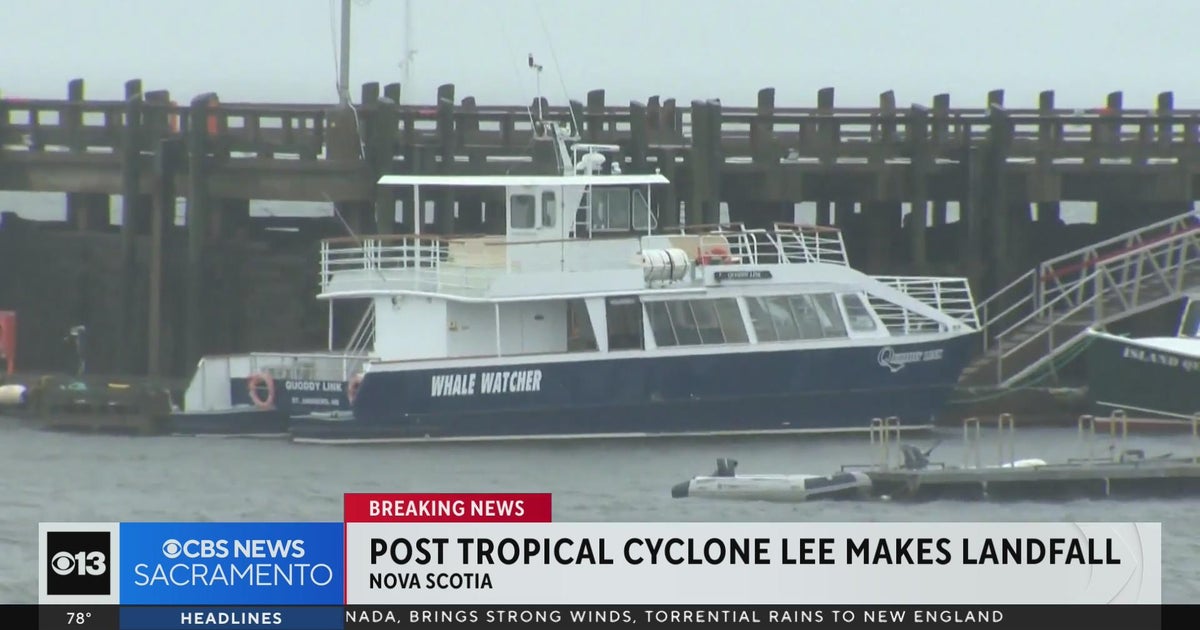 Lee makes landfall with near-hurricane strength in Canada after moving ...