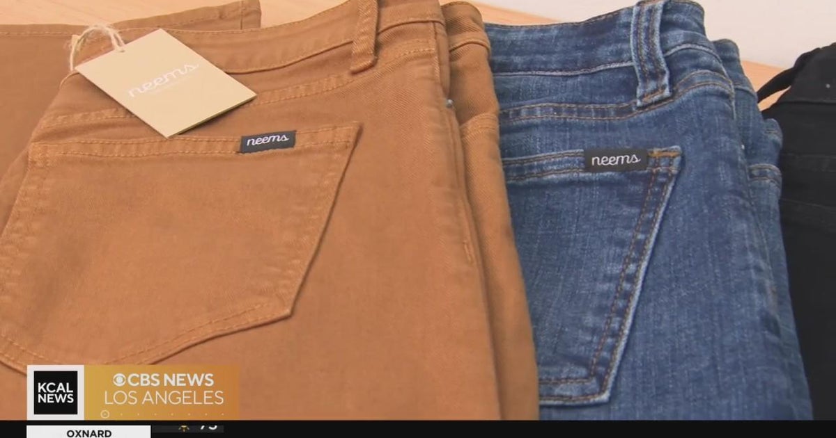Local company focuses on environmentally sustainable jeans - CBS Los ...