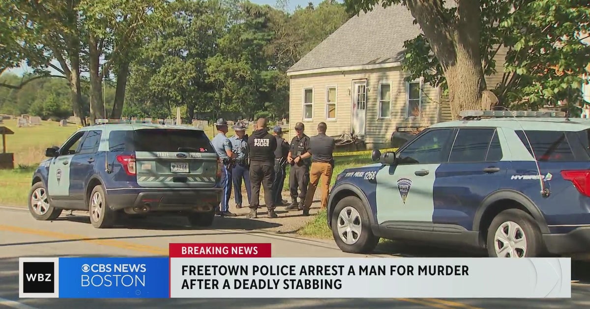 Freetown man charged with killing woman he lived with - CBS Boston