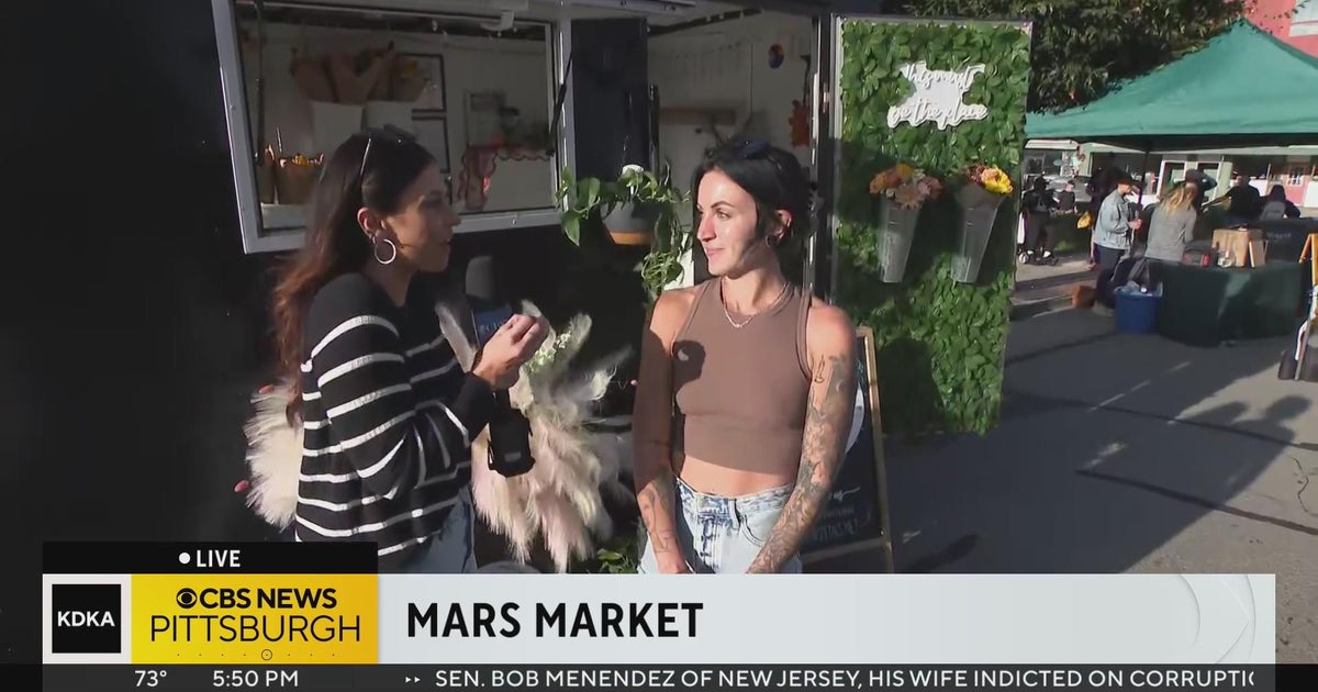 Shopping at the Mars Maker Market - CBS Pittsburgh