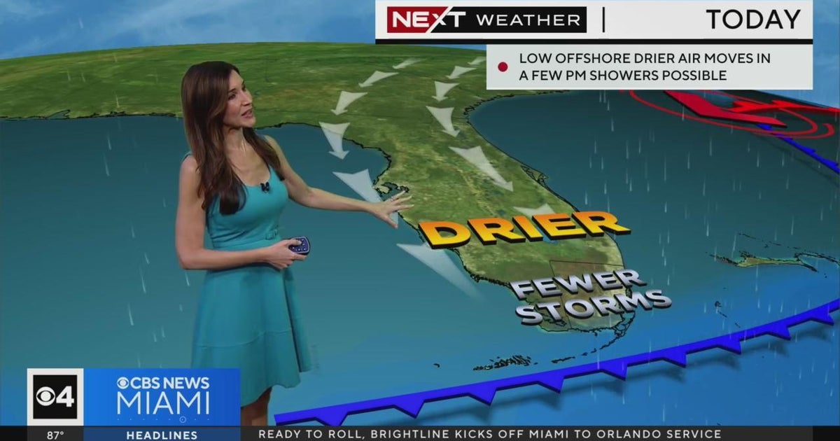 Miami Weather forecast for Friday 9/22/2023 12PM - CBS Miami