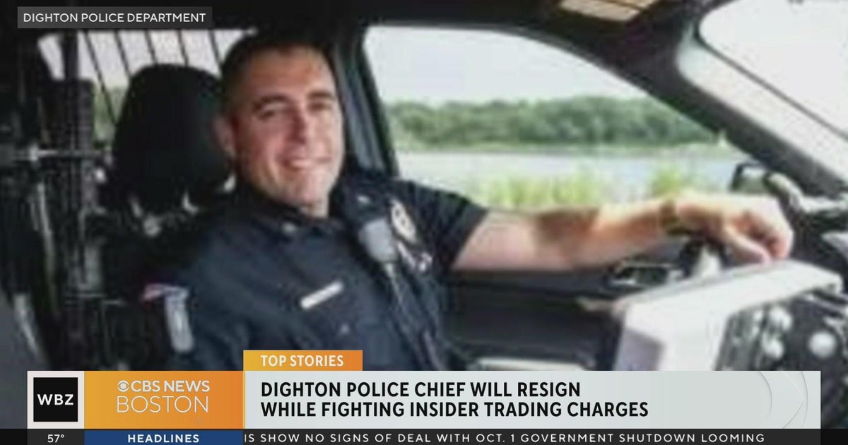 Dighton police chief will resign while facing insider trading charges ...