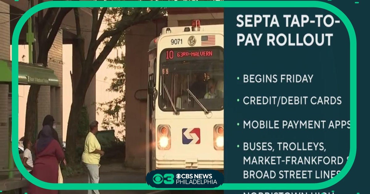 SEPTA riders can now "tap to pay" for almost all rides starting Friday ...