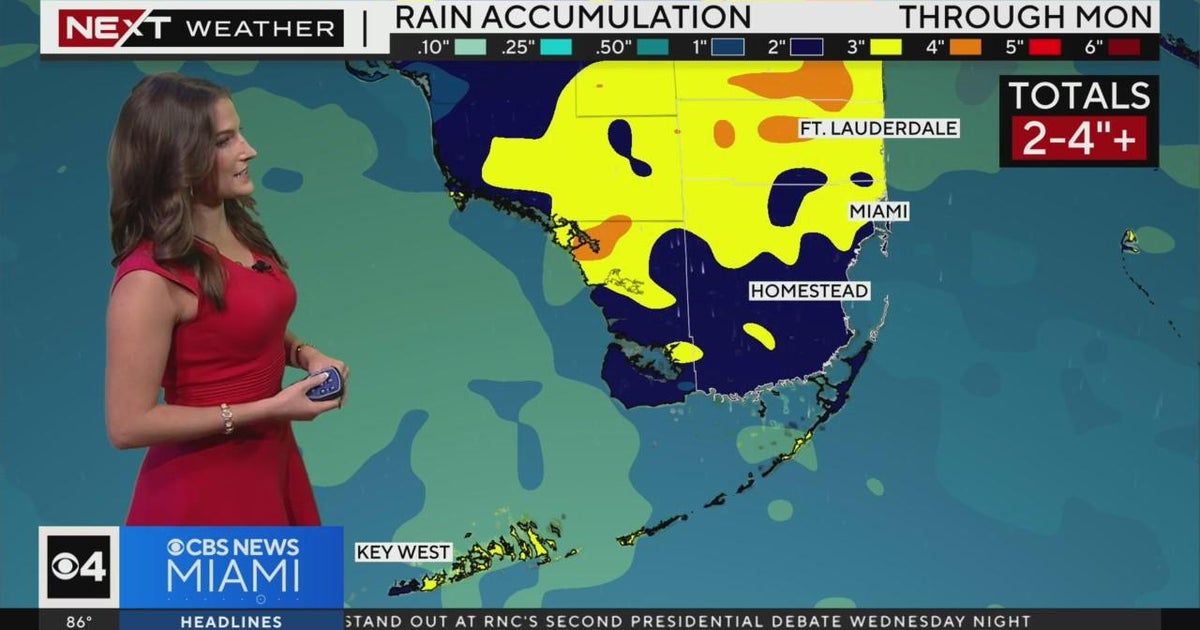 Miami Weather forecast for Wednesday 9/27/2023 12PM - CBS Miami