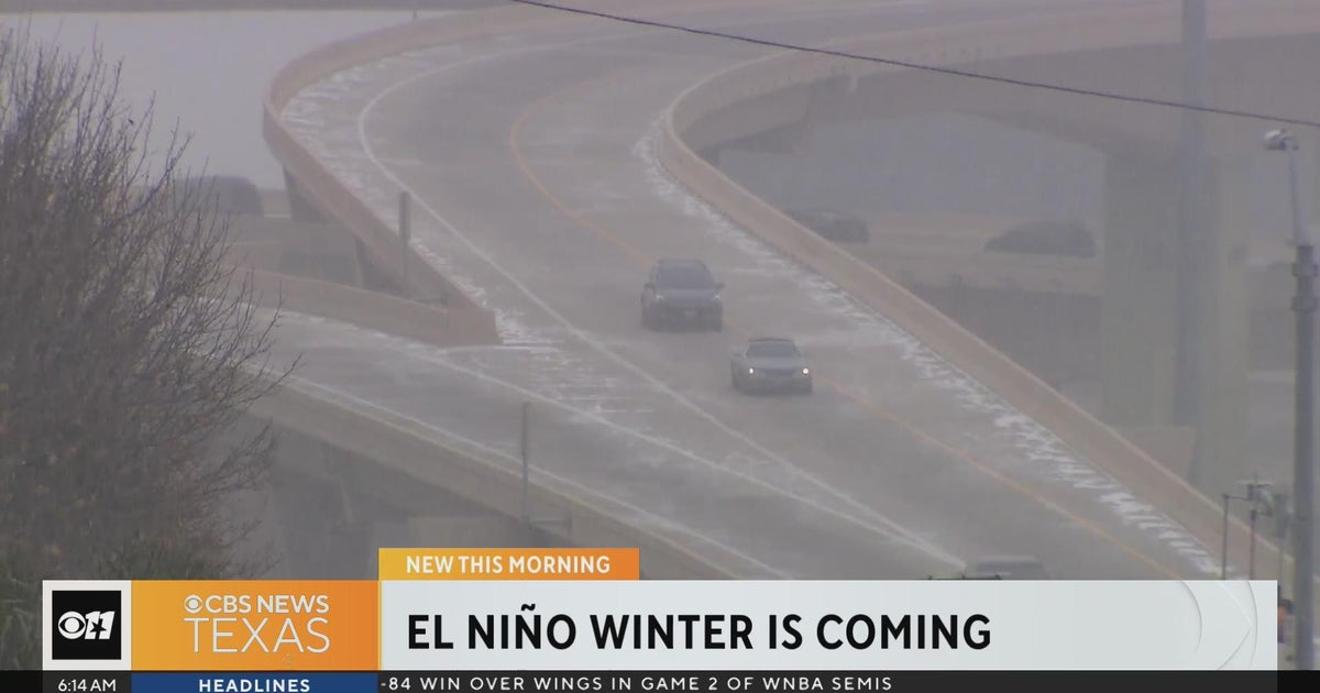 Noaa El Nino Winter Is Coming Cbs Texas